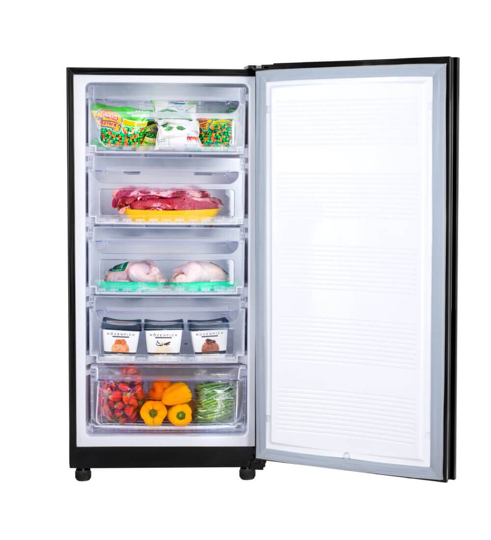 Emelia Freezer 5-Drawer Glass – Electrostar